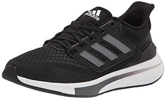 adidas Adidas Mens EQ21 Trail Running Shoe, Black/Iron Metallic/Carbon, 8