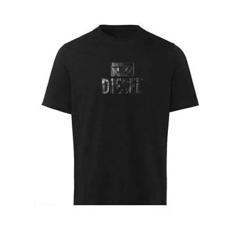 Diesel Homme, Tops, Noir, Taille: L T-Chemises