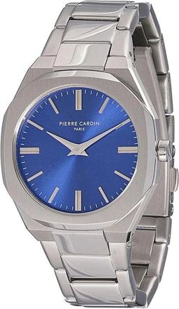 Pierre Cardin Femme, Accessoires, Gris, Taille: ONE Size Montre habill&eacute;e en acier inoxydable avec design &eacute;pur&eacute;