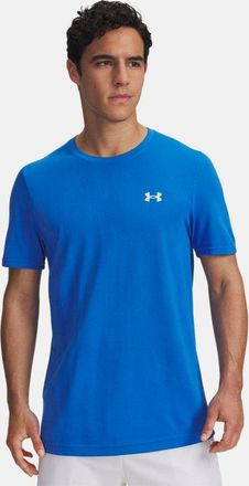 Under Armour Vanish Seamless Kurzarm-Oberteil für Herren Midnight Blaue Marine / Weiß XXL