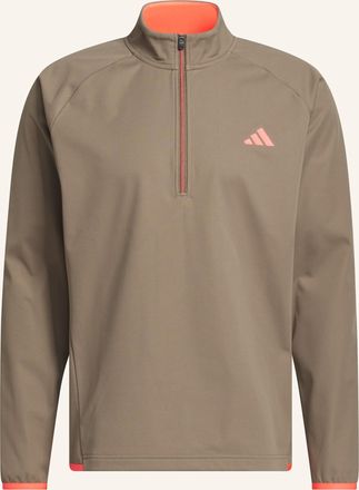 adidas ultimate365 Strapazierf&auml;higes Wasser- Und Windabweisendes Sweatshirt, Reissverschluss Bis Zur Brust beige
