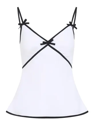 Moschino Top - Blanc