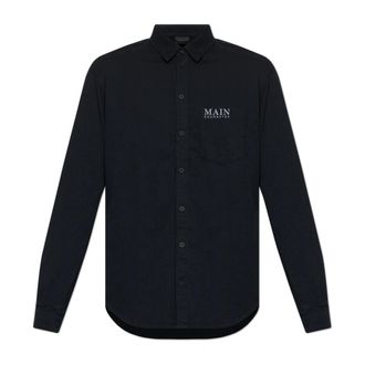 Balenciaga Shirt mit Logo - - Shirts - Herren - Schwarzk - S