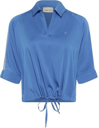 Cream Femme, Tops, Bleu, Taille: 40 FR Polos