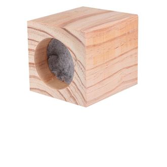BESPORTBLE UTHCLO Massive Holzm&ouml;belerh&ouml;hung aus Kiefernholz 5cm Quadratische Tischbeinerh&ouml;hung mit Kantenschutz f&uuml;r Ergonomische Tisch und Stuhlh&ouml;he Stabile M&ouml;be
