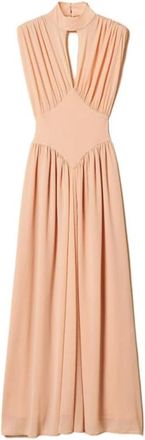 Twinset Femme, Robes, Beige, Taille: 36 FR Maxi Robes