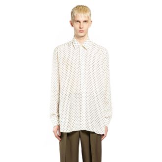 Tom Ford Crepe de Chine Paisley Print Fluid Shirt