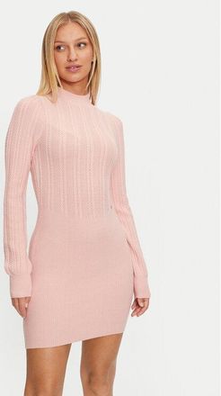 Guess Strickkleid Livia W4BK08 Z2V42 Rosa Regular Fit