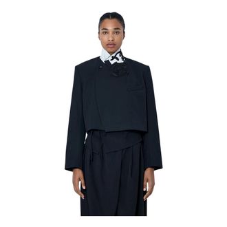 Dries Van Noten Femme, Vestes, Noir, Taille: 36 FR Suits