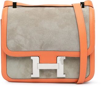 Herm&egrave;s Hobo Bags - Doblis and Swift Constance 24 - Gr. unisize - in Grau - f&uuml;r Damen