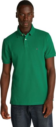 Tommy Hilfiger Herren Poloshirt Kurzarm Core 1985 Regular Fit, Grün (Nouveau Green), XS