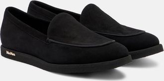 Max Mara Mocassins Softmoc en daim