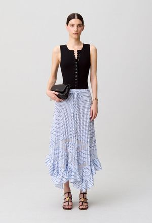 Claudie Pierlot Midi-Rock aus Spitze