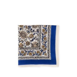 Au Printemps Paris Etole imprim&eacute; fleuri en coton