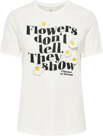 Only T-Shirt ONLCILLE DAISIES