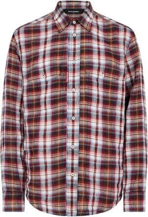 Dsquared2 Homme, Chemises, Multicolore, Taille: XL Checked Shirt