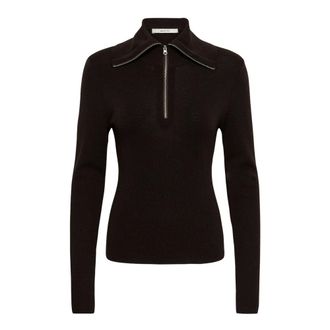 Gestuz Col roul - Femme - Pulls - Brun - Taille: 42 FR