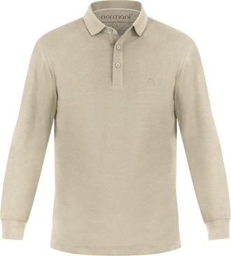 Normani Langarmshirt 3er Set Herren Langarm Poloshirt Lyroe Longsleeve Poloshirt 3er Pack f&uuml;r M&auml;nner