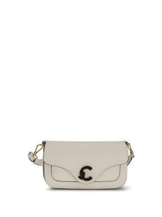 Coccinelle Womens Shoulder Bag C-Me Pearl Calf Leather