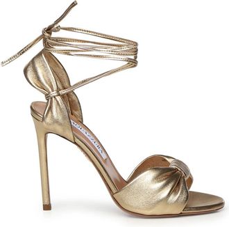 Aquazzura Femme, Chaussures, Jaune, Taille: 37 EU Carina Sandal 105