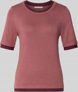 Christian Berg Slim Fit Strickshirt aus Viskose-Mix
