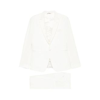 Reveres 1949 Reveres 1949, Homme, Costumes, Blanc, Taille: S Costume &agrave; un bouton