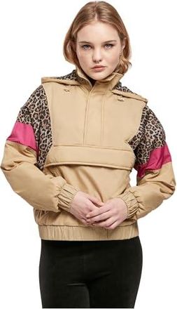 Urban Classics Veste &agrave; Enfiler Mixte AOP pour Femme Jacket, Union Beige/Darkleo/W, XXXXXL