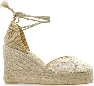 Castaner Femme, Chaussures, Beige, Taille: 40 EU Clair Wedge Chaussures