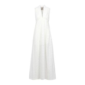 Semicouture Miracle Dress - - Dresses - Damen - Wei&szlig; - M