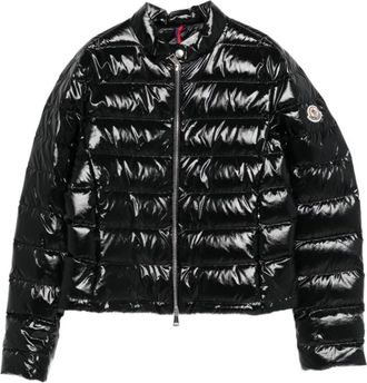 Moncler Femme, Vestes, Noir, Taille: 42 FR Papillon Short Down Jacket