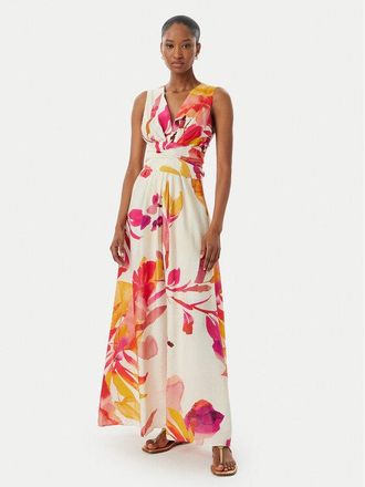 Lola Casademunt Abendkleid MS2616016 Creme Regular Fit