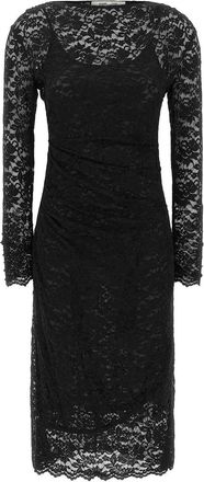 Diane Von F&uuml;rstenberg Robe Au Genou - Noir