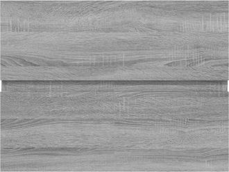 Generic Wandmontierter Waschbeckenschrank mit 2 Schubladen, Moderne Badezimmer-Waschtischschr&auml;nke, Wasserdichter Aufbewahrungsschrank Unter Dem (60 x 38,5 x 4