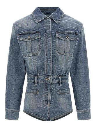 Self Portrait Jumpsuit - Blau