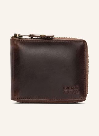 Buckle & Seam Buckle & Seam Geldb&ouml;rse Grind braun