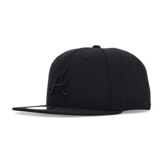 New Era Casquette 5950 &agrave; visi&egrave;re plate - Homme - Accessoires - Noir - Taille: ONE Size