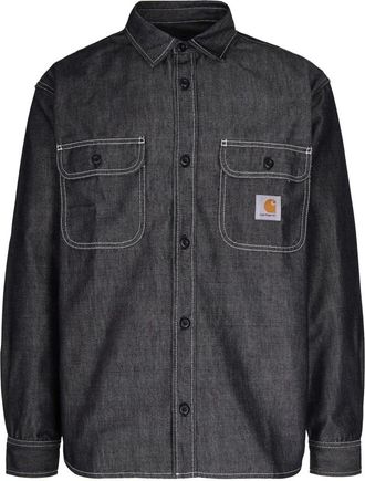 Carhartt Work in Progress Homme, Chemises, Noir, Taille: M Casual Chemises