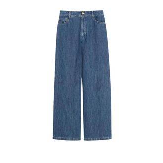 Max Mara Femme, Jeans, Bleu, Taille: 36 FR Zeus Wide Jeans