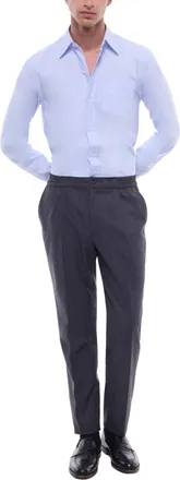 Fursac Pantalon &eacute;lastiqu&eacute; laine certifi&eacute;e - Taille XL - Homme