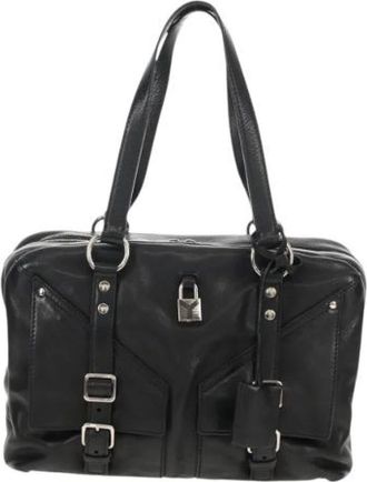 Saint Laurent Sac bandouli&egrave;re vintage Pre-owned - Femme - Pre-owned - Noir - Taille: ONE Size