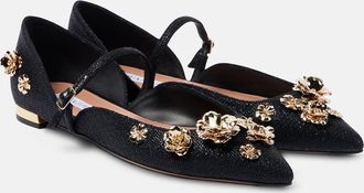 Aquazzura Ballerines Bloom à ornements