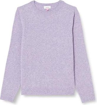 Bestseller Vero Moda Vmdoffy Ls Chemise À Col Rond Ga Girl Noos Pull en tricot, Femme, Sand Verbena/Detail:melange, 54 FR/56 FR