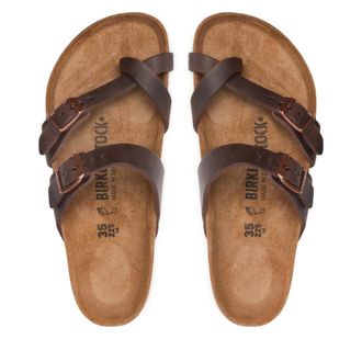 Birkenstock Zehentrenner Birkenstock Mayari 0171321 Braun