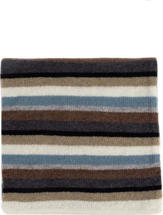 Paul Smith Homme, Accessoires, Multicolore, Taille: ONE Size Écharpe en laine à rayures