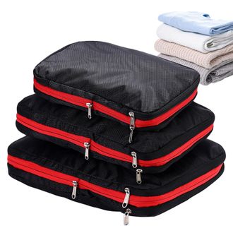 Generico Kompressions-Organizer f&uuml;r Reisen, 3-teilig, wasserdicht, f&uuml;r Reisen, Arbeit, Zuhause, Innen- und Au&szlig;enbereich, Kleidung f&uuml;r Damen und Herren