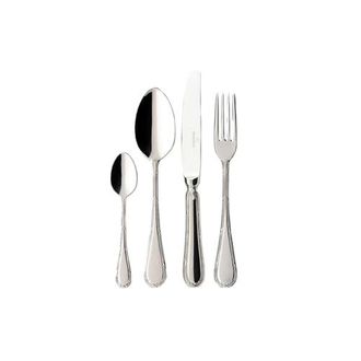 Villeroy & Boch Villeroy und Boch Kreuzband Septfontaines Tafelbesteck f&uuml;r bis zu 6 Personen, 24-teilig, Edelstahl