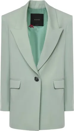 Pinko Pinko, Femme, Vestes, Vert, Taille: 38 FR Blazers