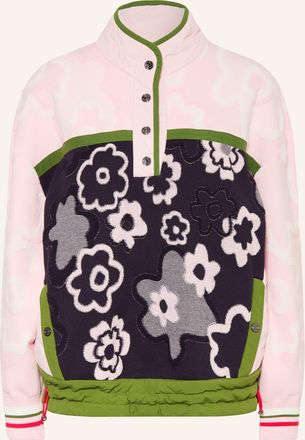 Marc Cain Schlupfjacke Im Materialmix rosa
