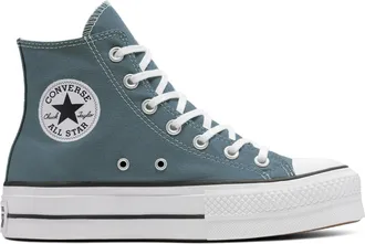 Converse MODE SCHUHE DAMEN CHUCK TAYLOR ALL STAR LIFT PLATTFORM GR&Uuml;N