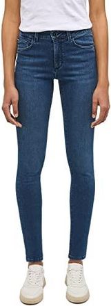 Mustang Jeans Jean Shelby Skinny pour Femme Bleu Moyen 782 31 W/34 L, Bleu Moyen 782, 31W x 34L